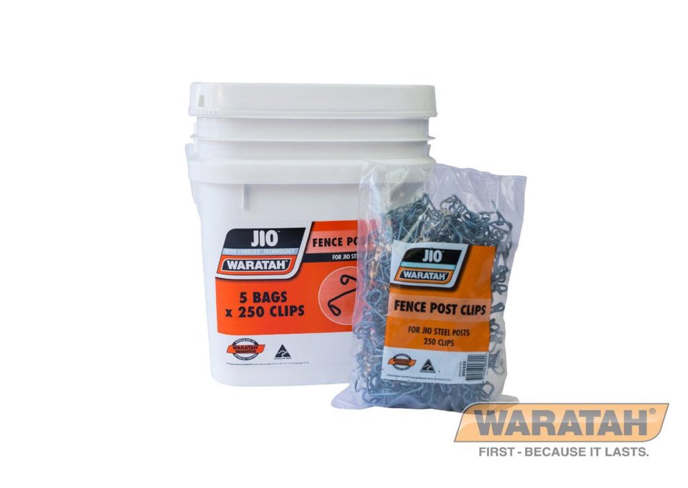 Jio Longlife Fence Post Clips | Waratah NZ Fencing